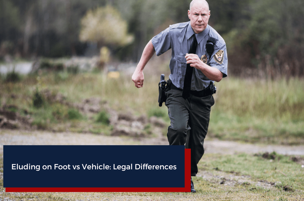 Eluding on Foot vs Vehicle: Legal Differences - Keith Oliver Criminal Law